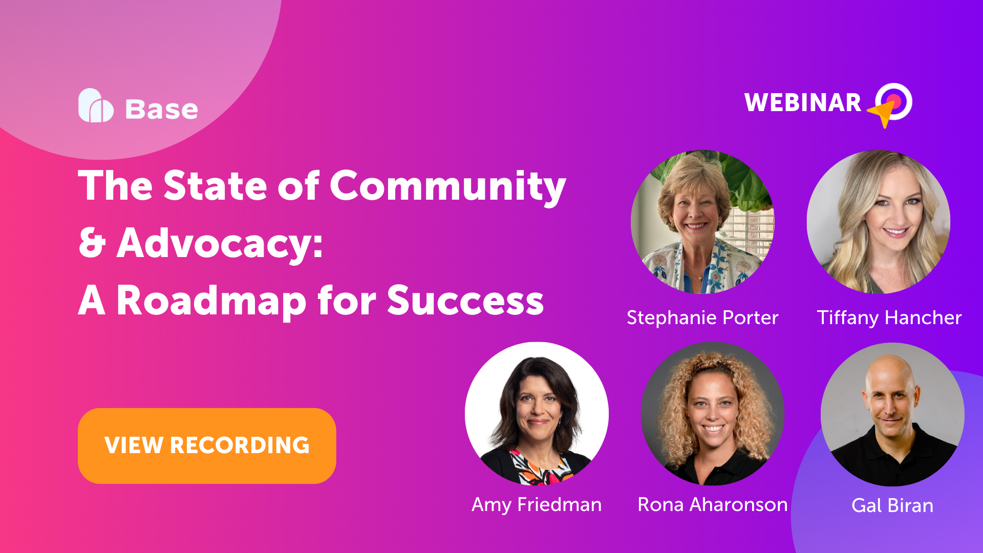 The State of Community & Advocacy: A Roadmap for Success
